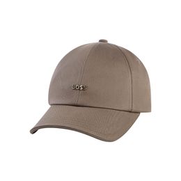 Baseball Cap BOSS "Ari-ME", Herren, braun overflow 915, Twill, Baumwolle, unifarben, Caps, mit BOSS Schriftzug, unisex