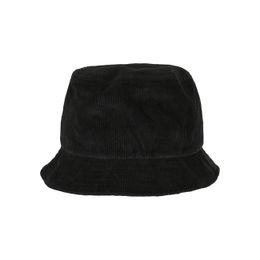 Trucker Cap Urban Classics "Urban Classics Unisex Corduroy Bucket Hat", Herren, Gr. onesize, schwarz, 97% Baumwolle, 3% Elasthan, unifarben, Caps