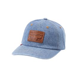 Levi's Baseball Cap LEVI'S "RELAXED HERITAGE", Herren, blau (light blau), Baumwolle, unifarben, Caps, Unisex