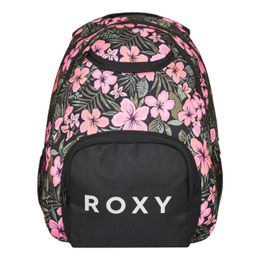 Tagesrucksack Roxy "Shadow Swell Printed", Damen, grau (anthrazit fearless floral), Polyester, Rucks&auml;cke