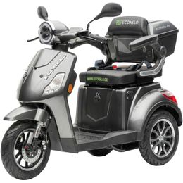 Elektromobil ECONELO "Seniorenmobil P1000, Lithium-Akku, 25 km/h, 1000 Watt", grau, ElektromobileB:67cm H:102cm L:152cm, B:67cm H:102cm L:152cm