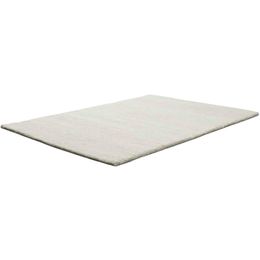Wollteppich Theko "Maloronga Uni", beige, B:60cm H:24mm L:90cm, Wolle, Teppiche, echter Berber Teppich, reine Wolle, handgekn&uuml;pft