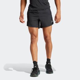 Laufshorts adidas Performance "RUN IT", Herren, Gr. XL, L&auml;nge 7, schwarz (schwarz, innenbeinl&auml;nge ca. 18 cm), Obermaterial: 100% Polyester, Hosen