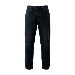Bequeme Jeans 2Y Premium "2Y Premium 2Y Premium Faded Relaxed Straight Fit Jeans", Herren, Gr. 30, Normalgr&ouml;&szlig;en, schwarz, 100% Baumwolle, unifarben, normal, Jeans