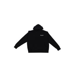 Kapuzensweatshirt DROPSIZE "Dropsize HEAVY OVERSIZE LOST DREAM HOODIE", Herren, Gr. L, schwarz, 70% Baumwolle, 30% Polyester, bedruckt, Sweatshirts
