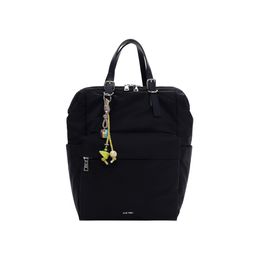 Rucksack SURI FREY "Rucksack SFY Sissy", Damen, Gr. B/H/T: 38cm x 39cm x 15cm, blau (blau 500), Polyester, Rucks&auml;cke Rucksack