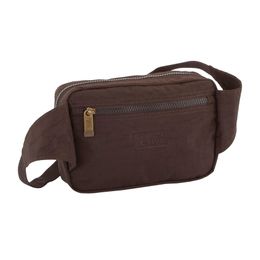 Bauchtasche Camel Active "Journey", Damen, Gr. B/H/T: 22cm x 15cm x 10cm, braun, Nylon, aufgeraut, bestickt, clean, unifarben, Taschen, aus leichtem robusten Nylon, funktional perfekt f&uuml;r alle Lebenslagen