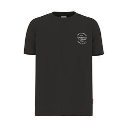 JOOP! T-Shirt JOOP JEANS "Aiko", Herren, Gr. L, schwarz, Single Jersey, Obermaterial: 100% Baumwolle, bedruckt, gemustert, unifarben, regular fit, Rundhals, eingesetzt abgesteppte Kante, Shirts T-Shirt, mit Print