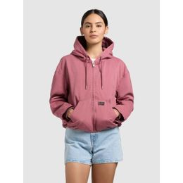 Blouson Khujo "JUDY", Damen, Gr. M, fuchsia, Twill, 100% Baumwolle, unifarben, regular fit h&uuml;ftlang, eingesetzt Windstopperb&uuml;ndchen mit Windstopper, Jacken Blouson
