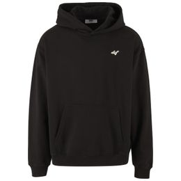 Kapuzensweatshirt DEF "DEF DEF Future Rich Hoodie", Herren, Gr. S, schwarz (jet schwarz washed), 80% Baumwolle, 20% Polyester, bedruckt, Sweatshirts