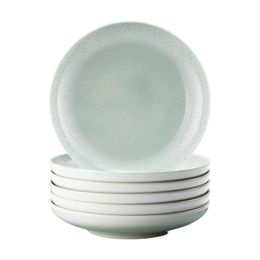 Suppenteller Seltmann Weiden "Suppenteller Sento Home &oslash; 21,3 cm 6er Set", gr&uuml;n (aura mint), L:21,3cm, Speiseteller