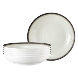 Pastateller Seltmann Weiden "Pastateller Terra &oslash; 26 cm 6er Set", bunt (corso), L:26cm, Speiseteller