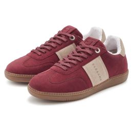 ELBSAND Damen Sneaker, Rot, Gr. 40, Sneakers & Schn&uuml;rer, Material: Leder