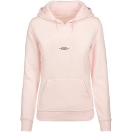 Kapuzenpullover MISS TEE "Miss Tee Damen Too Frozen Hoody", Damen, Gr. L, pink, 65% Baumwolle, 35% Polyester, mehrfarbig, normal, ohne Ausschnitt, Pullover Kapuzenpullover