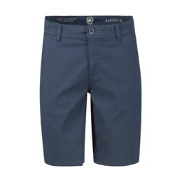 Shorts Lerros "Bequeme Shorts aus Baumwolle mit Stretchanteil, gro&szlig;e Gr&ouml;&szlig;en", Herren, Gr. 42, blau (storm blau), 98% Baumwolle, 2% Elasthan, Hosen Shorts