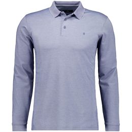 Poloshirt Ragman, Herren, Gr. L, blau (taubenblau), Piqu&eacute;, 70% Baumwolle 30% Polyester, regular fit, ohne Ausschnitt, Shirts