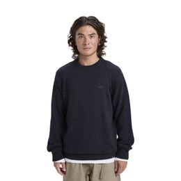 Strickpullover Quiksilver "Salt Water", Herren, Gr. L, schwarz navy, Obermaterial: 50% Modacryl, 50% Baumwolle., Pullover Strickpullover