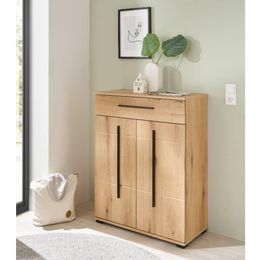 Pharao24.de Schuh Schrank Schuhgarderobe 2 t&uuml;rig 103 cm hoch