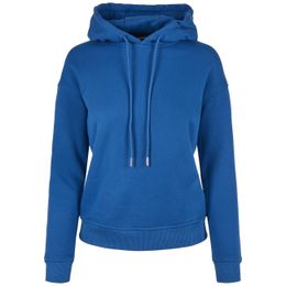 Kapuzenpullover Urban Classics "Urban Classics Damen Ladies Hoody", Damen, Gr. S, sportyblau, 63% Baumwolle, 37% Polyester, unifarben, normal, ohne Ausschnitt, Pullover Kapuzenpullover