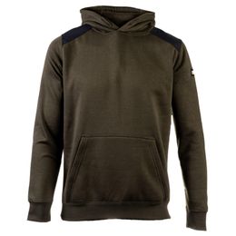 Caterpillar Essentials Polyester Herren Kapuzenpullover in Moosgr&uuml;n