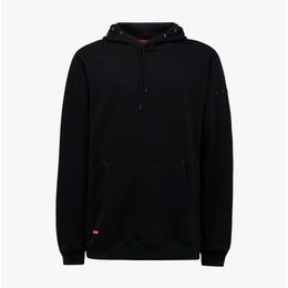 Hard Yakka GEB&Uuml;RSTETER FLEECE Herren Sweatshirt Schwarz