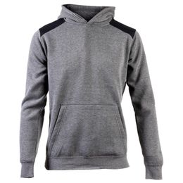 Caterpillar Essentials Polyester Herrengrauer Kapuzenpullover