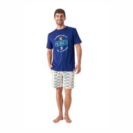 MUNICH Herren Sommer Kurzpyjama MU9
