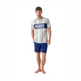 MUNICH Herren Sommer Kurzpyjamas MU9