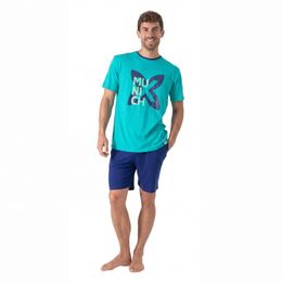 MUNICH Herren Sommer Kurz-Pyjama MU9