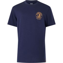 Hard Yakka Heritage Icon Baumwoll-Herren-T-Shirt in Blau