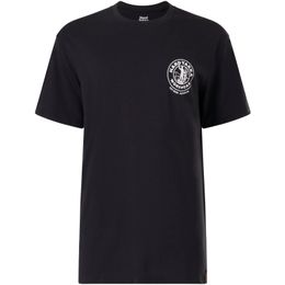 Hard Yakka Heritage Icon Baumwoll Herren T-Shirt schwarz