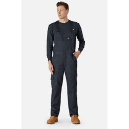 Dickies Everyday Latzhose und Tr&auml;ger Polyester Herren Blaue Arbeitslatzhose