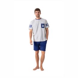 MUNICH Herren Sommer Kurzpyjama MU9