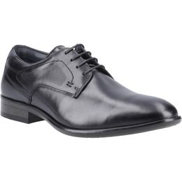 Pod Carl Leder Herren Schn&uuml;rschuhe Schwarz