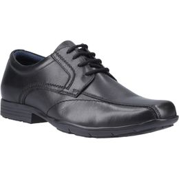 Pod Angus Herrenschuhe Aus Schwarzem Leder Mit Schn&uuml;rung