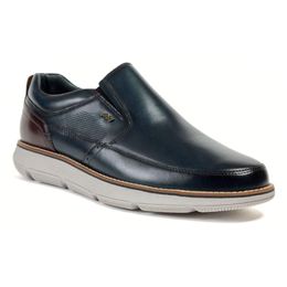 Pod Fowler Leder Herren Navy Slipper
