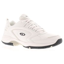 Hi-Tec Blast Lite EZ Weiche Pu Herren Sneaker In Wei&szlig;