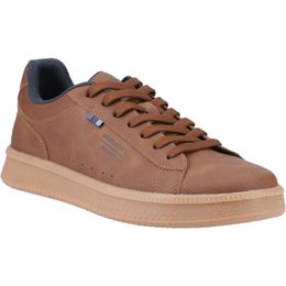 Jack & Jones Jack & Jones Haven Tumble Polyurethan Herren Sneakers in Cognac