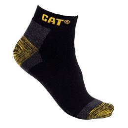 Caterpillar Premium Sneaker Baumwolle Unisex Erwachsene Schwarze Arbeitssocken