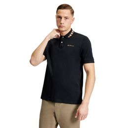 Ben Sherman - "Interest" Poloshirt f&uuml;r Herren (Schwarz)