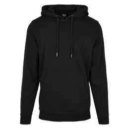 Sweatshirt Urban Classics "Urban Classics Herren Basic Terry Hoody", Herren, Gr. L, schwarz, 65% Baumwolle, 35% Polyester, unifarben, Sweatshirts Sweatshirt