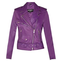 Damen-Bikerjacke aus Rindsleder &ndash; Mansfield