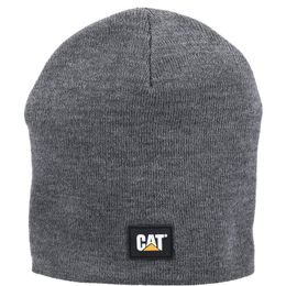 Caterpillar Logo Strickm&uuml;tze Unisex Erwachsene Grau