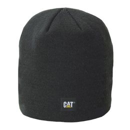 Caterpillar Logo Strickm&uuml;tze Unisex Erwachsene Schwarz