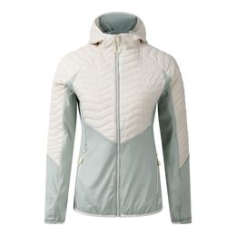 Dare 2b - "Air Lite" Jacke f&uuml;r Damen, Hybrid (Mandelmilch/Gletschergr&uuml;n)