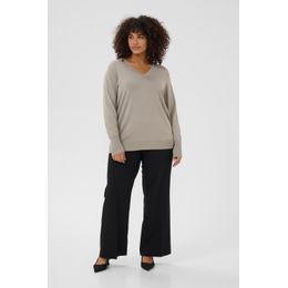 Kaffe Strickpullover Regular fit light grey