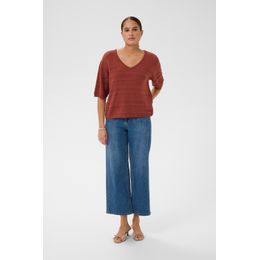 Kaffe Strickpullover KAmellie Strickpullover Baggy fit