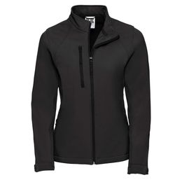 Russel Athletic Russell - Softshelljacke f&uuml;r Damen (Schwarz)
