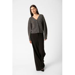 Soaked in Luxury Strickjacke SLHedaya Gerade Passform grey