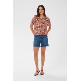 Kaffe Kurzarm-Bluse KAlokia Kurzarm-Bluse Relaxed fit